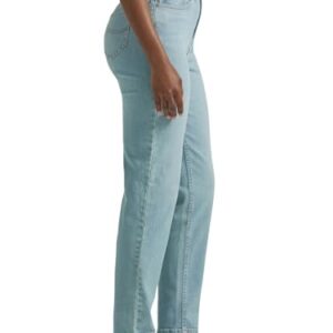 Lee Women's High Rise Mom Jean, One Tone, 16