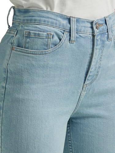 Lee Women's High Rise Mom Jean, One Tone, 16