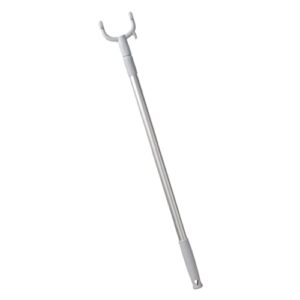 homoyoyo clothesline outdoor closet hook pole, retractable 40 adjustable closet pole hook telescopic clothes hook for wardrobe, clothesline, hanger, hanger rod metal hangers