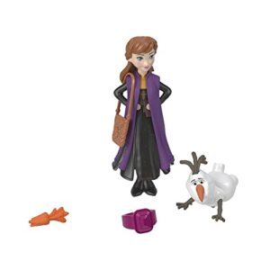 Disney Frozen by Mattel Disney Frozen Snow Color Reveal Small Doll & Accessories, 6 Surprises Include Character Figure Inspired by Disney Movies