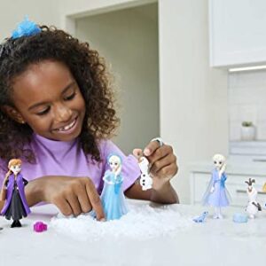 Disney Frozen by Mattel Disney Frozen Snow Color Reveal Small Doll & Accessories, 6 Surprises Include Character Figure Inspired by Disney Movies