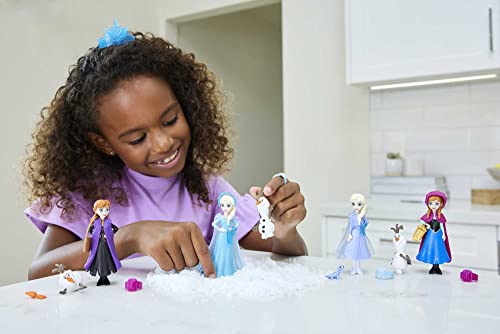 Disney Frozen by Mattel Disney Frozen Snow Color Reveal Small Doll & Accessories, 6 Surprises Include Character Figure Inspired by Disney Movies