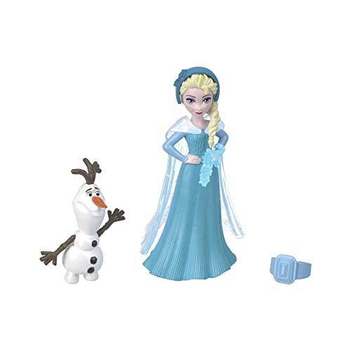 Disney Frozen by Mattel Disney Frozen Snow Color Reveal Small Doll & Accessories, 6 Surprises Include Character Figure Inspired by Disney Movies