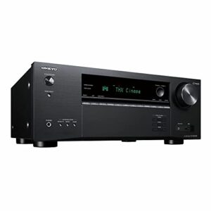 onkyo tx-nr6100 7.2 channel thx certified network av receiver (renewed), black