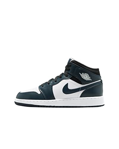 Jordan Youth Air 1 Mid GS 554725 411 - Size 4Y