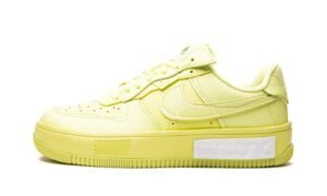 nike womens wmns air force 1 fontanka da7024 700 yellow strike - size 9w