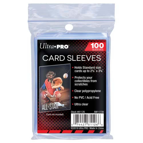 Ultra PRO - Ultimate Collectible Card Protection, Perfect for Storing and Protecting Baseball Cards, Gaming Cards, Sports Cards