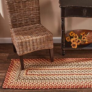 Park Designs Mill Village Braided Rectangle Rug Runner 2' x 6'