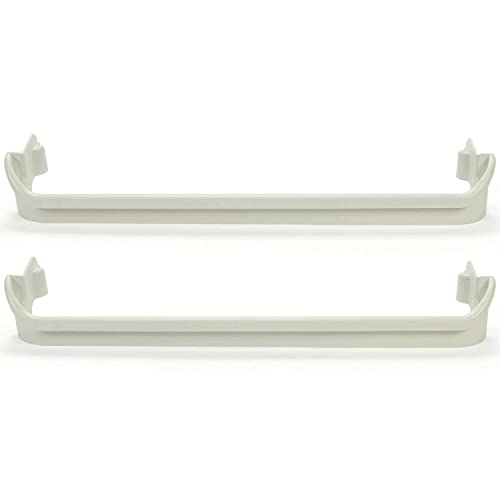 HECASA 2pcs Refrigerator Door Shelf Door Bar Rack Compatible with Replacement for 240534901 AP3214630 PS734935 24.6"x4.33"x3.14"