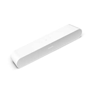 Sonos Ray Essential Soundbar, for TV, Music and Video Games - White