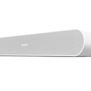 Sonos Ray Essential Soundbar, for TV, Music and Video Games - White