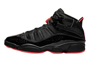 jordan men's 6 rings black/infrared 23-black (322992 066) - 10.5