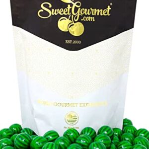 SweetGourmet Watermelon Gum Balls | 1 inch Bubble Gum | 1.5 Pound