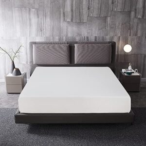 full mattress 6 inch gel memory foam mattress for cool sleep & pressure relief, medium firm mattresses certipur-us certified/bed-in-a-box/pressure relieving full size