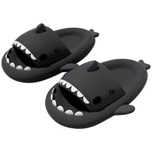 Metog Cloud Shark Slides Non-Slip Open Toe Slippers Kids Girls Boy Cute Lightweight Sandals on Beach Pool Shower