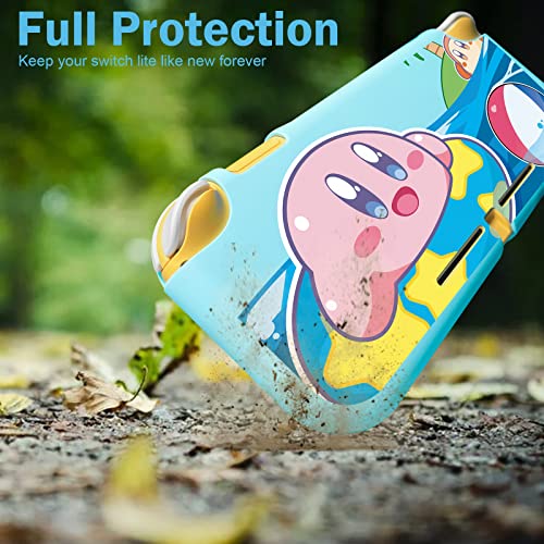 Xcitifun Designed for Nintendo Switch Lite Case Switch Lite TPU Cases for Girls Boys Kids Cute Kawaii Protective Shell Compatible with Nintendo Switch Lite Controller Carrying Cover - Character 2