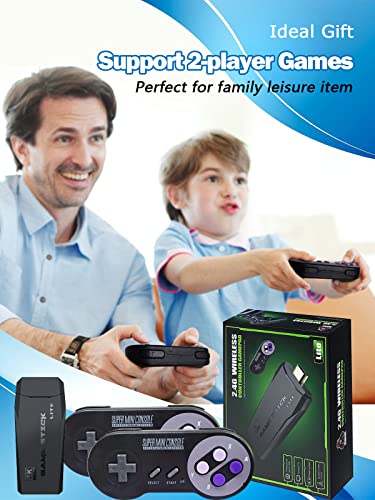 Fadist Retro Game Console, Built in 15000+ Classic Games, 4K HD Output, Emulator Game Console with 2 Ergonomics Controllers, Plug and Play Game Box, Ideal Gift for Kids, Adult, Friend, Lover