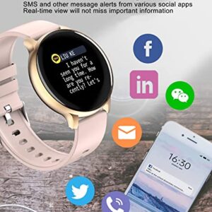 Yihou Smart Watch (Make/Answer Call) Fitness Tracker Waterproof Pedometer Step Counter Smart Watch with Text and Call Sport Smart Watch for Android Phones Compatible iPhone Smartwatch for Women Men