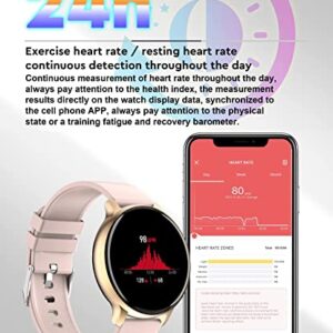 Yihou Smart Watch (Make/Answer Call) Fitness Tracker Waterproof Pedometer Step Counter Smart Watch with Text and Call Sport Smart Watch for Android Phones Compatible iPhone Smartwatch for Women Men