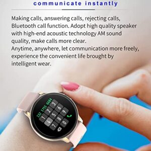 Yihou Smart Watch (Make/Answer Call) Fitness Tracker Waterproof Pedometer Step Counter Smart Watch with Text and Call Sport Smart Watch for Android Phones Compatible iPhone Smartwatch for Women Men