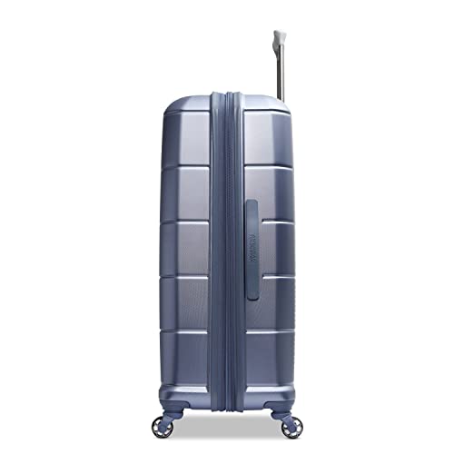 American Tourister Stratum 2.0 Expandable Hardside Luggage with Spinner Wheels, 28" SPINNER, Slate Blue