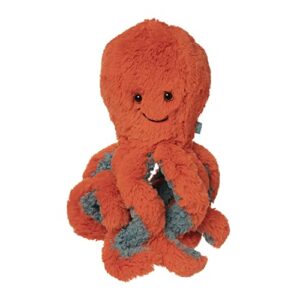 manhattan toy coral orange octopus 12" ocean sea life stuffed animal toy