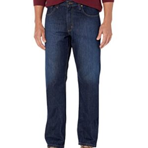 Carhartt Men's Relaxed Fit 5-Pocket Jean, Deep Creek, 34 x 32