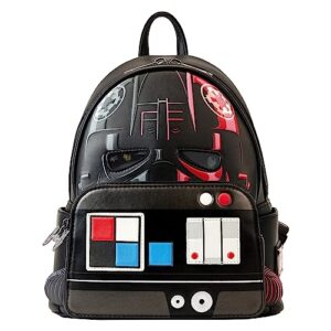 loungefly star wars: tie fighter lenticular mini-backpack, amazon exclusive