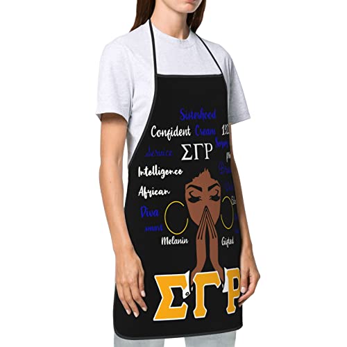 Apron For Women Men Chef Funny Aprons Kitchen Baking Painting Gardening And Party