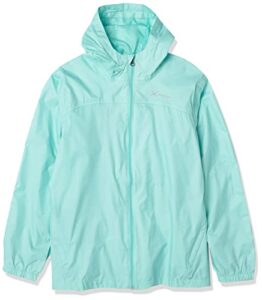 arctix kids stream rain jacket husky, island azure, medium husky