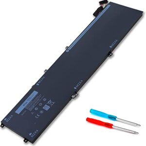 97WH Type 6GTPY Battery for Dell XPS 15 9560 9570 9550 7590 15-9570-D1541 15-9570-D1741 15-9570-D1941T Precision 5520 M5520 5540 M5540 5510 M5510 Workstation 5XJ28 GPM03 5041C 05041C 5D91C P56F002