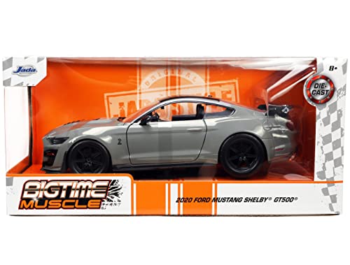 Jada Toys Big Time Muscle 2020 Shelby GT500 Die-cast Car, Toys for Kids and Adults