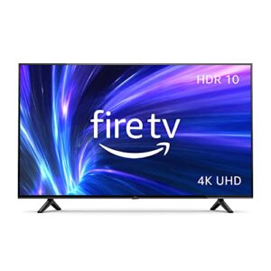 amazon fire tv 43" 4-series 4k uhd smart tv with fire tv alexa voice remote, stream live tv without cable