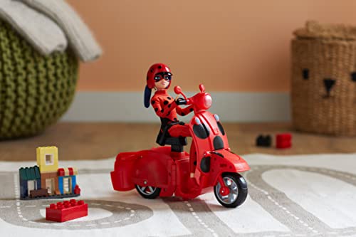 Miraculous Ladybug Switch N Go Scooter And Fashion Doll Playset | 26cm Miraculous Ladybug Doll With Transforming Scooter And Accessories | Miraculous: Tales Of Ladybug And Cat Noir Toys Scooter Doll