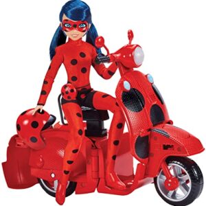 Miraculous Ladybug Switch N Go Scooter And Fashion Doll Playset | 26cm Miraculous Ladybug Doll With Transforming Scooter And Accessories | Miraculous: Tales Of Ladybug And Cat Noir Toys Scooter Doll