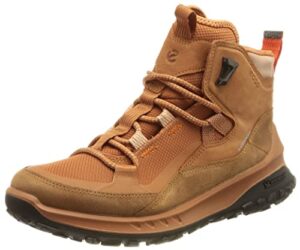 ecco women's ultra terrain waterproof mid hiking boot, sierra, 8-8.5