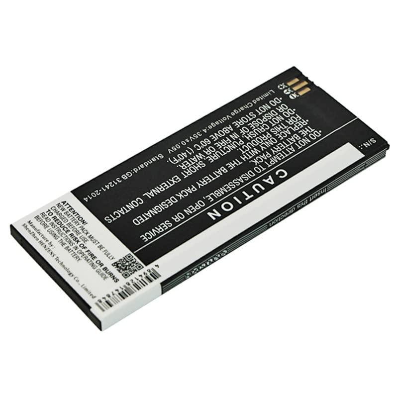 ERGUI 2400mAh Battery Compatible with Cisco 74-102376-01, CP-BATT-8821, GP-S10-374192-010H 8800