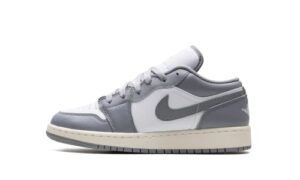 jordan youth air jordan 1 gs 553560 053 vintage grey - size 4y