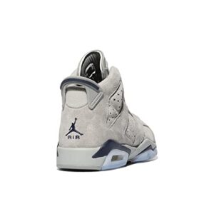 Jordan Boy's Air Jordan 6 Retro (Big Kid) Magnet/College Navy 4 Big Kid M