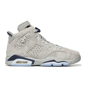 Jordan Boy's Air Jordan 6 Retro (Big Kid) Magnet/College Navy 4 Big Kid M