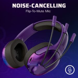 PDP AIRLITE Pro Wireless Headset with Mic for Xbox Series X|S, Xbox One, Windows 10/11 - Purple Fade (Only at Amazon)