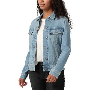 lee women's legendary regular fit jacket, sunday light, x-large