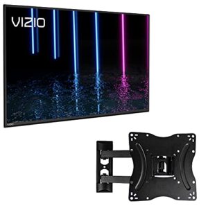 vizio d-series newest model d32h-j09 32" class hd smart tv iq processor netflix, disney+, youtube, hbo max free wall mount (renewed)(tv + wallmount)