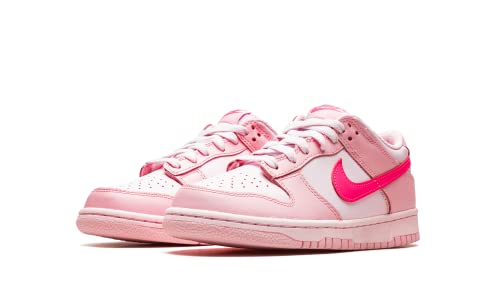 Nike Youth Dunk Low GS DH9765 600 Triple Pink - Size 4.5Y