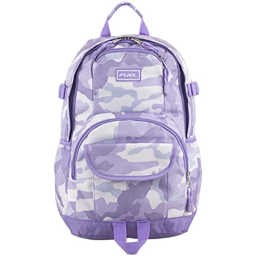 Eastsport Multi-Purpose Millennial Tech Backpack - Purple Camo