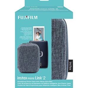 Fujifilm Instax Mini Link 2 Case - Woven Slate Blue