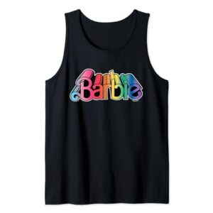 Barbie Pride - Barbie 3D Logo Tank Top