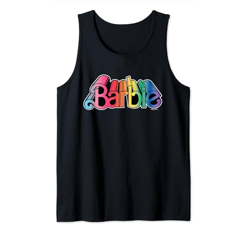 Barbie Pride - Barbie 3D Logo Tank Top