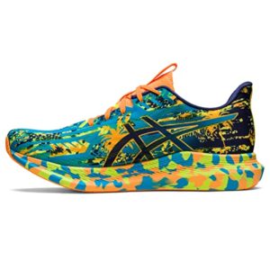 asics men's noosa tri 14 running shoes, 10, island blue/indigo blue