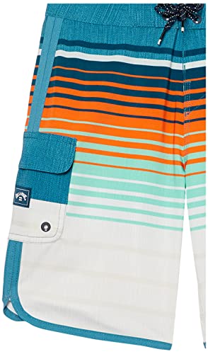 Billabong Boys' 73 Stripe Pro Boardshort, Stone, 26